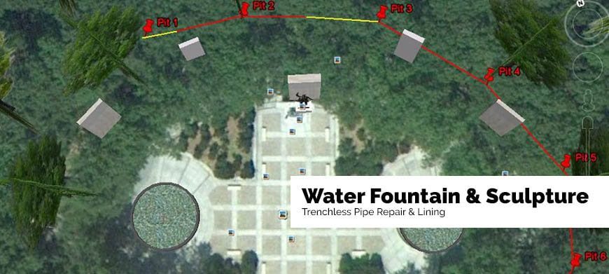 Water Fountain and Sculpture Pipe Repair | Dynamic Drain Technologies